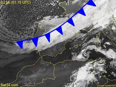 12 mapa con frente frio.jpg :: El Blog de Mónica